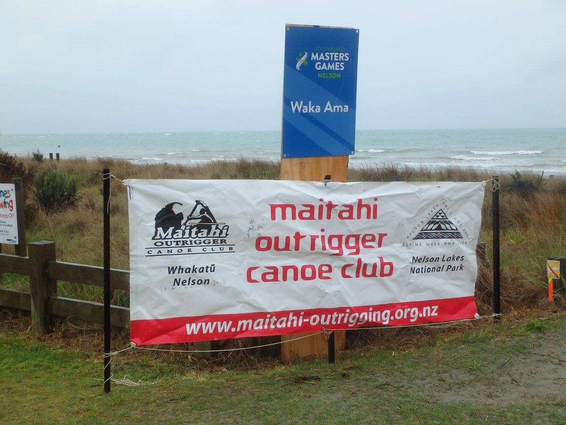 Wet and Wild Waka Ama at South Island Masters Games