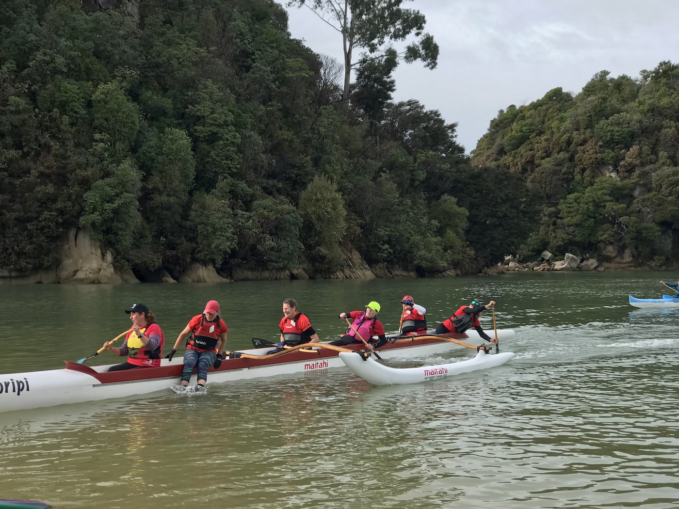 Motueka hosted the 2nd Winter series at Kaiteretere - Maitahi Outrigger ...
